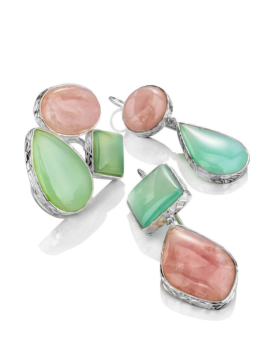 Серьги :: Серьги из серебра :: Красивые серьги из серебра и камней в ...