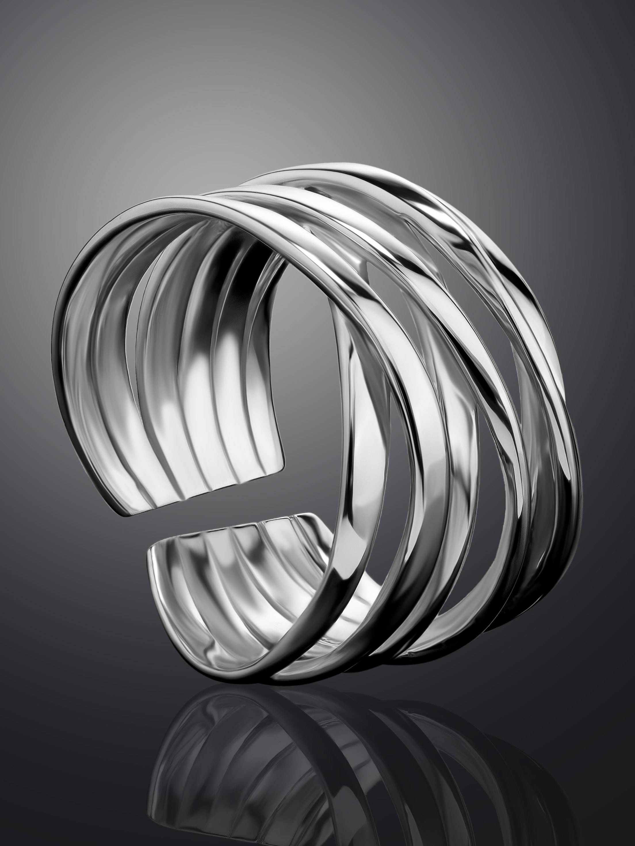 Twisted Silver Ring The ICONIC