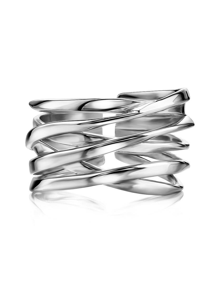 Twisted Silver Ring The ICONIC